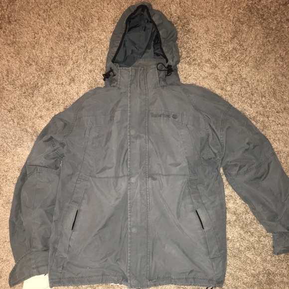 Timberland | Jackets & Coats | Size Small Grey Timberland Winter Coat ...